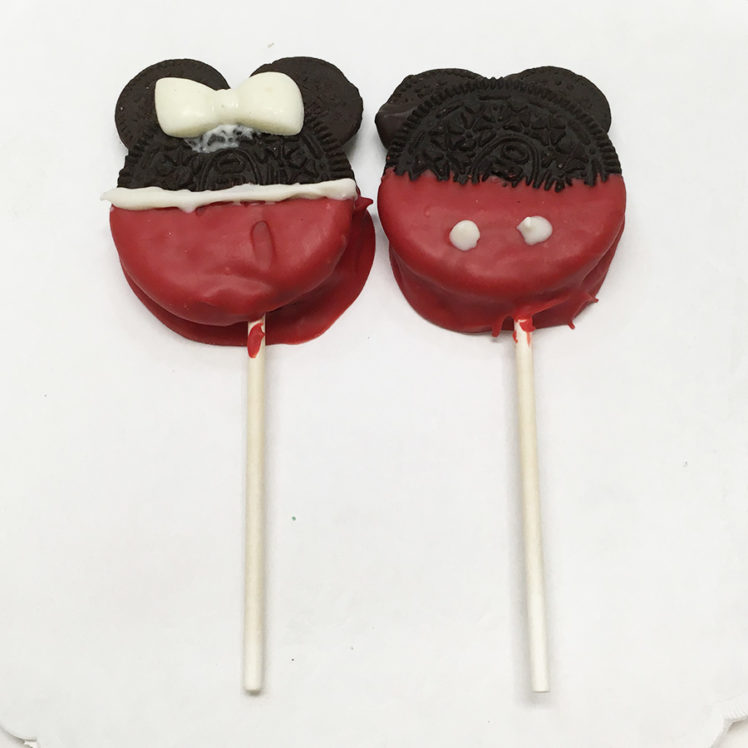 Mickey and Minnie Mouse Cookie Pops – Matisse Chocolatier Gourmet ...